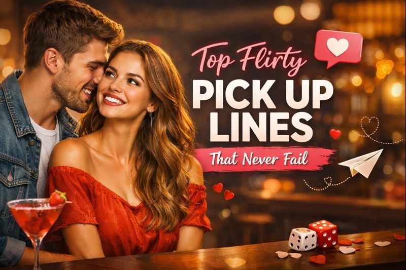 Top Flirty Pick Up Lines That Never Fail | Flirty Line
